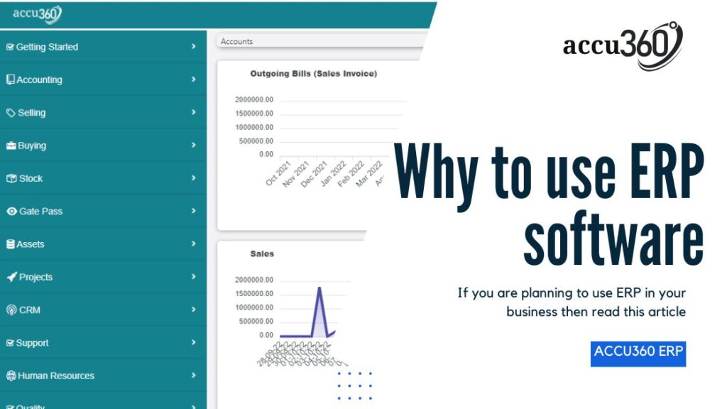 Why to use ERP software - accu360 ERP | Finance | HRM | Inventory | CRM ...